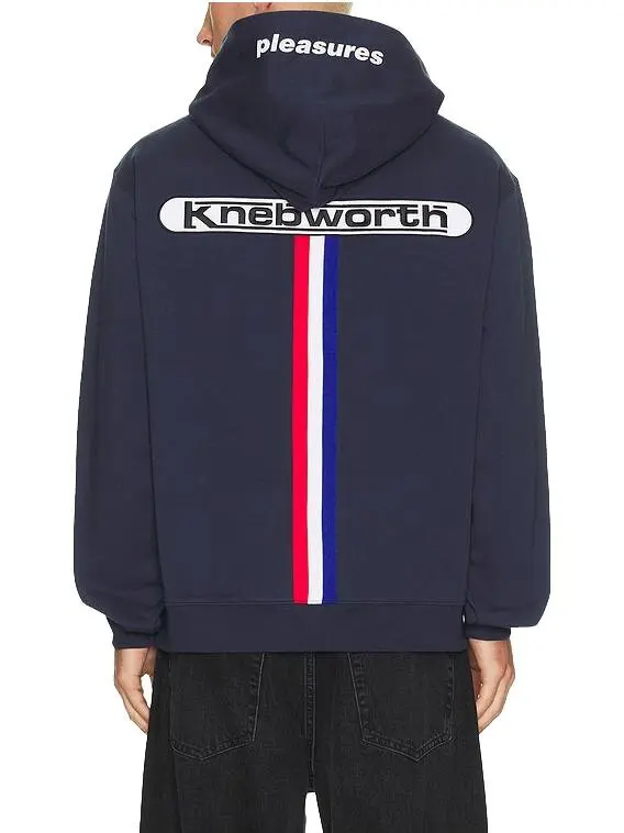 PLEASURES X Oasis Knebworth Hoodie - Navy