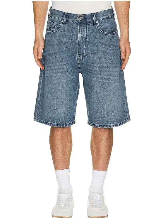 Scotch & Soda Pitch Loose Fit Jean Shorts - Look At The Moon