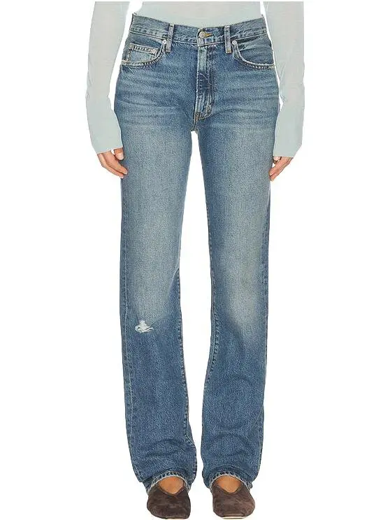 Eterne Chloe Straight Jean - Medium Indigo