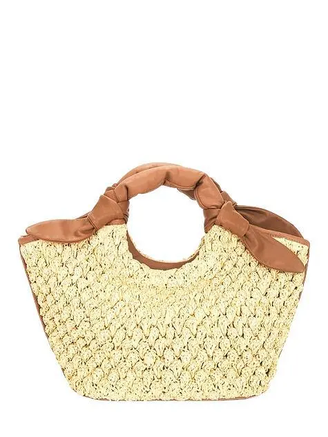 BTB LOS ANGELES Leilani Tote Bag - Natural
