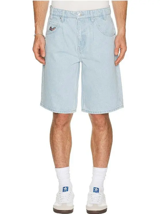 HUF Cromer Denim Shorts - Light Blue