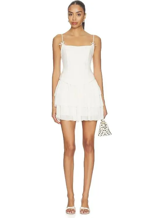 Astr The Label Kiarra Dress - Cream
