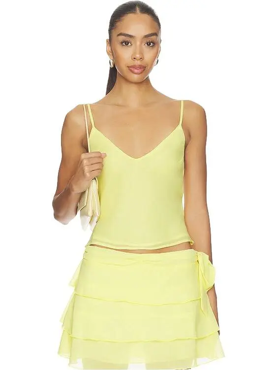 BELLA VENICE The Sila Top - Yellow