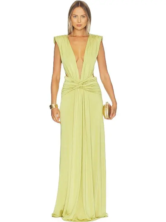 AWAVE STUDIO Maxi Dress - Green