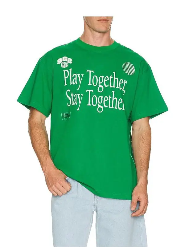 STUDENTS GOLF Stay Together Tee - Green