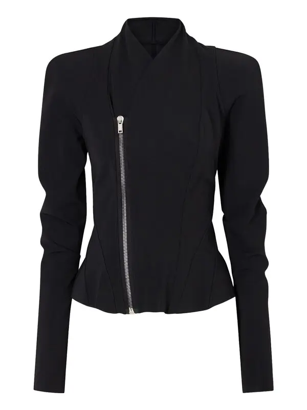 Rick Owens Princess Jersey Jacket - Black