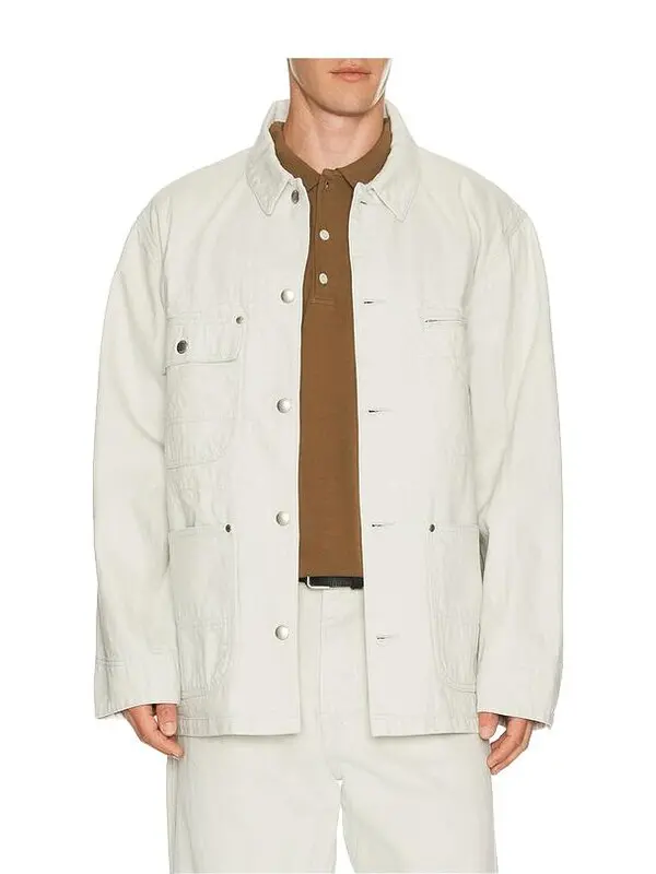 VOWELS Chore Jacket - Ivory