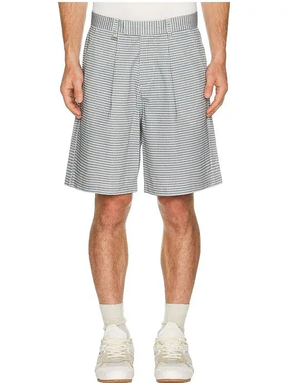 METALWOOD STUDIO Trophy Short - Plaid