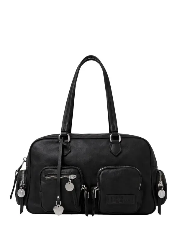 URBAN ORIGINALS Empower Shoulder Bag - Black