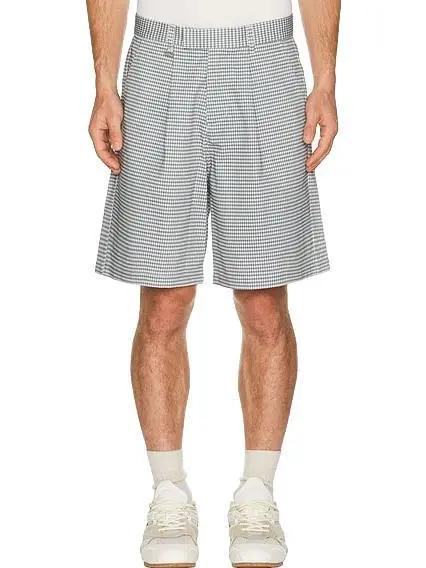 METALWOOD STUDIO Trophy Short - Plaid
