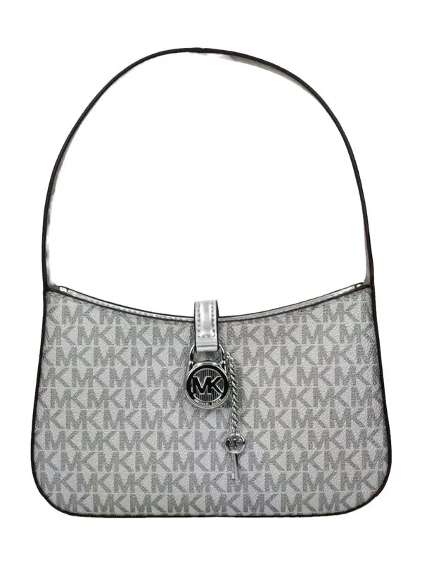 Michael Kors Monogram Shoulder Bag - White