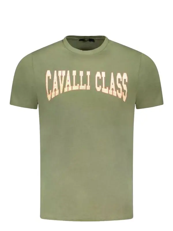 Roberto Cavalli Logo-print T-shirt - Green