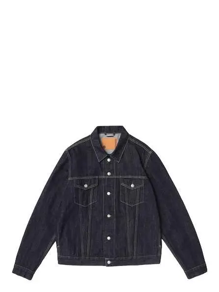 VOWELS Classic Trucker Denim Jacket - Indigo