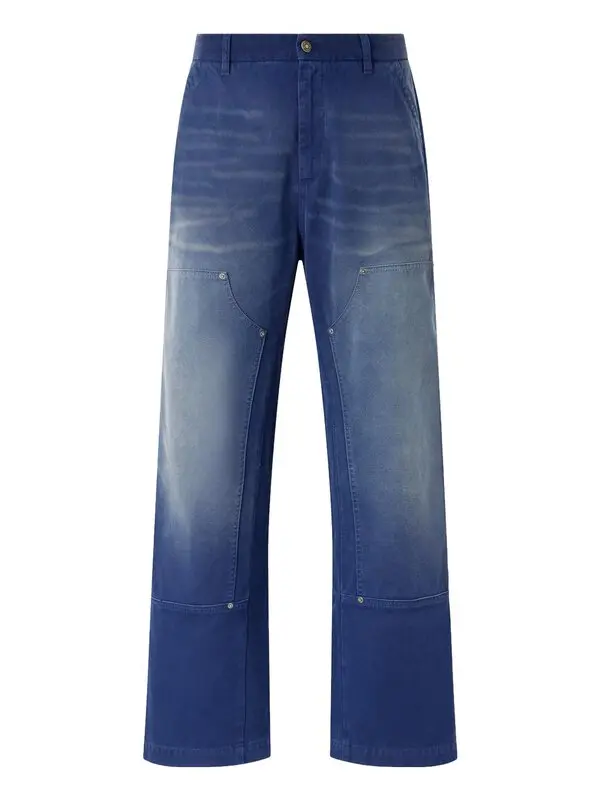 424 Straight-leg Double-knee Jeans - Blue