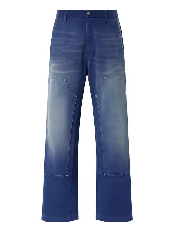 424 Straight-leg Double-knee Jeans - Navy