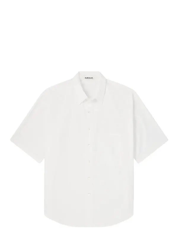 Auralee Cotton-poplin Shirt - White