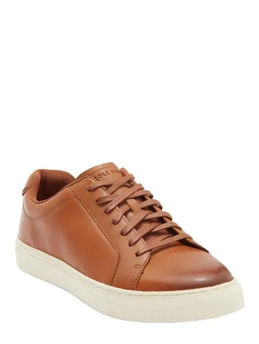 Cole Haan Grand Series Jensen Leather Low Top Sneaker - British Tan