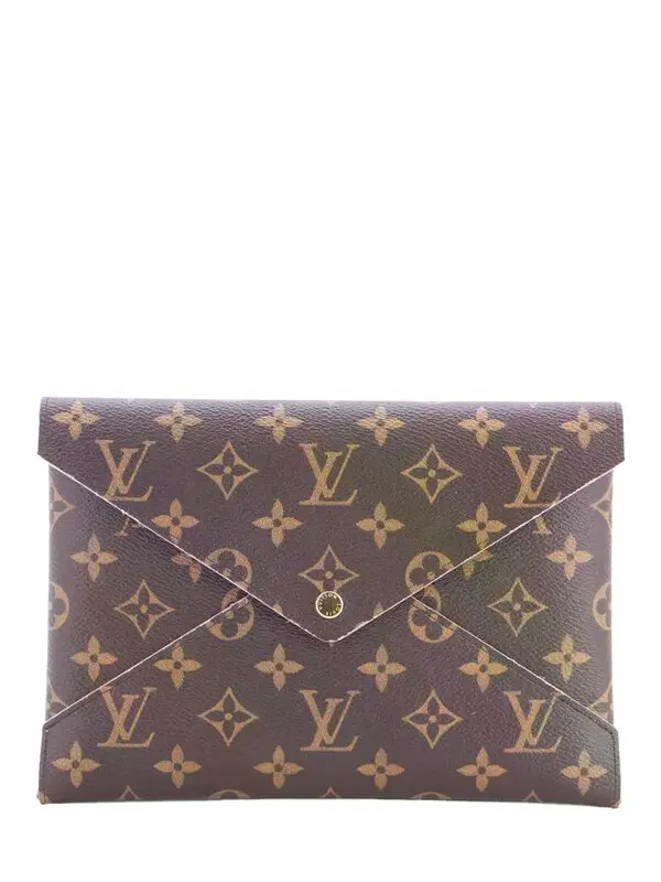 LOUIS VUITTON Kirigami Pochette Set Monogram Canvas Clutch Bag - Brown