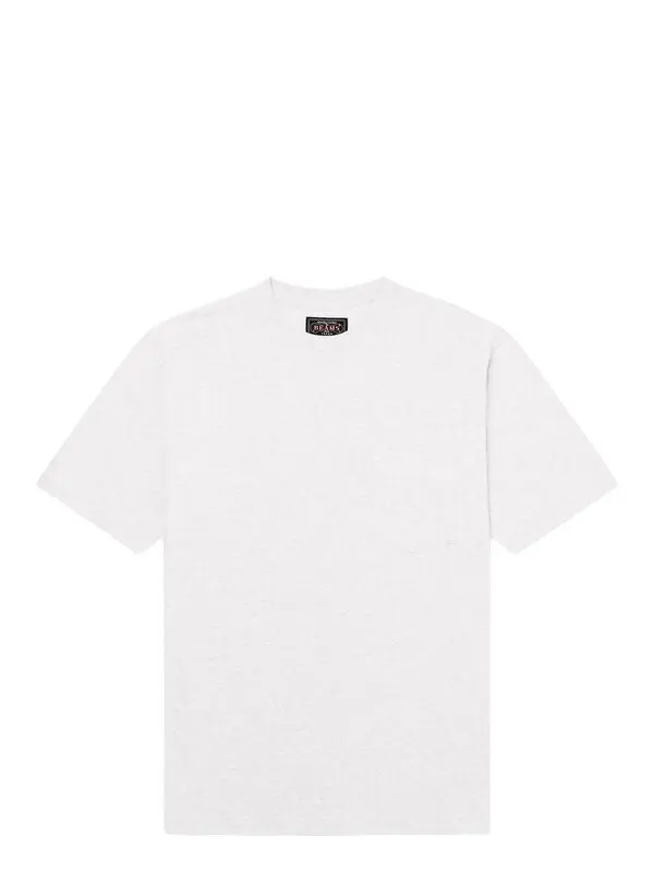 BEAMS Cotton-jersey T-shirt - Gray