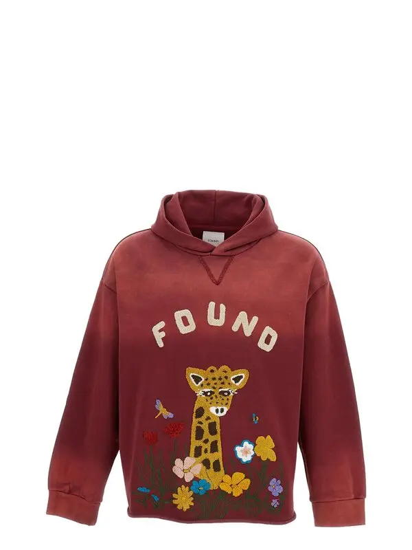 FOUND Wildlife Hoodie - Red