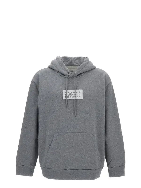 MAISON MARGIELA Cotton Hoodie - Grey