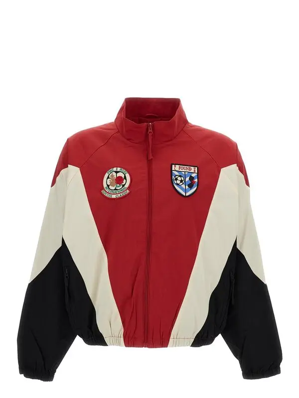 FOUND Gym Jacket Pine And Rose - Red