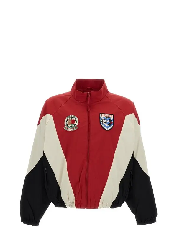 FOUND Gym Jacket Pine And Rose - Red