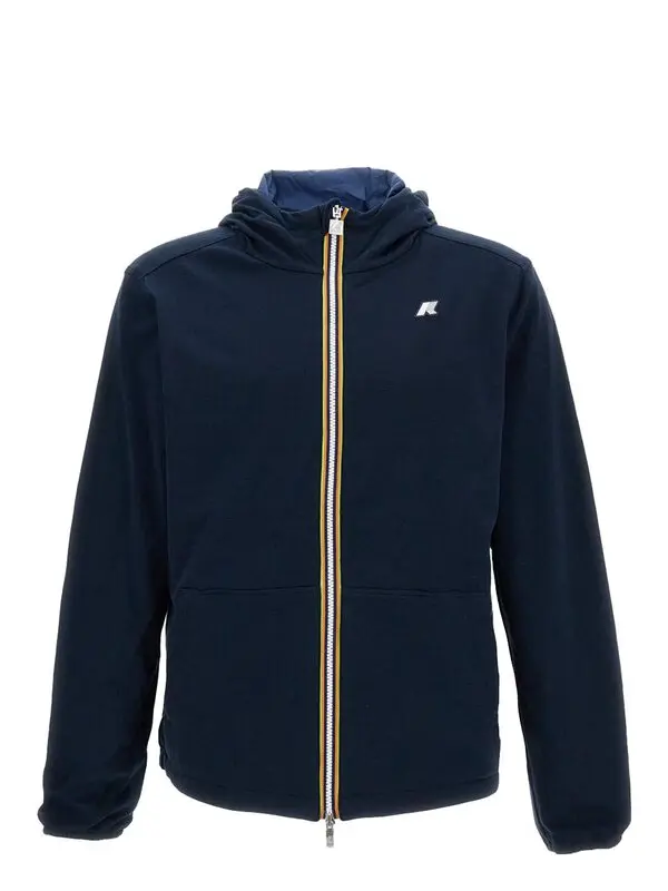 K-WAY Jake Double Interlock Jacket - Blue