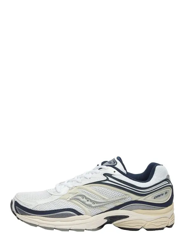 Saucony Progrid Omni 9 Sneaker - White/navy