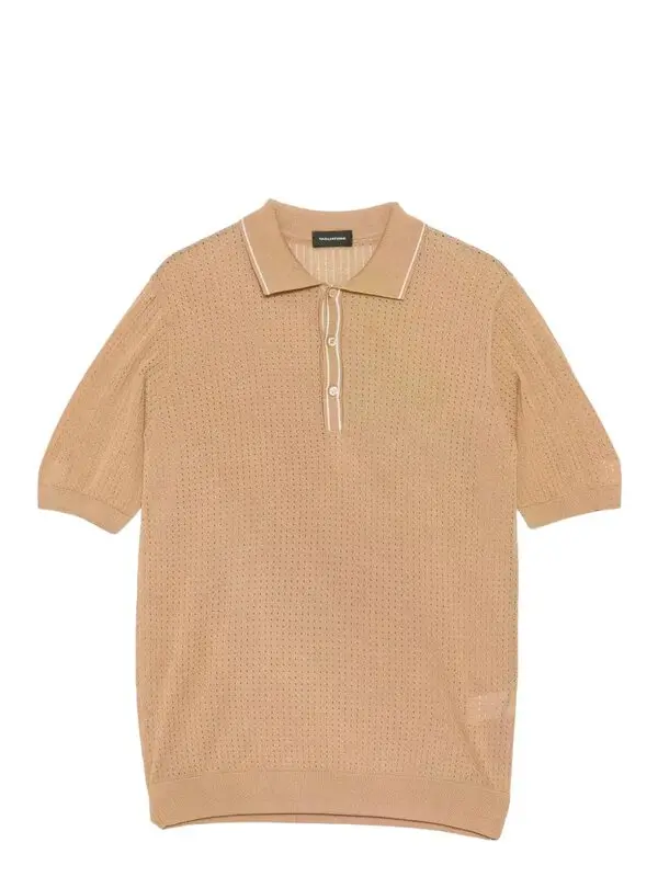 Tagliatore Short-sleeve Polo Shirt - Neutrals