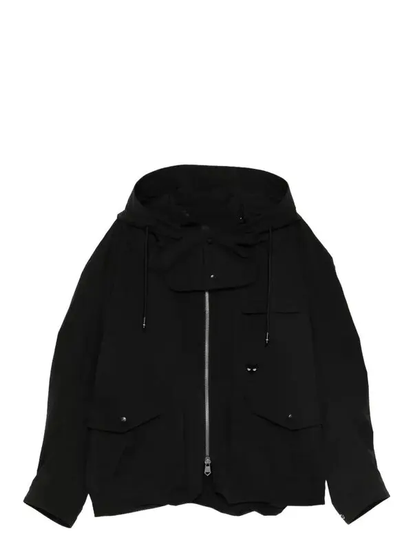 SONGZIO Panther-embroidered Jacket - Black