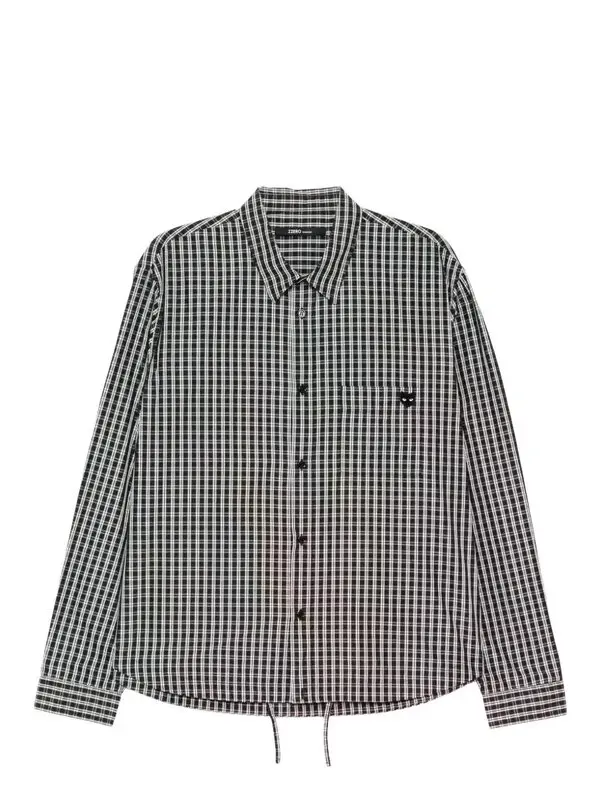 SONGZIO Plaid Shirt - Black
