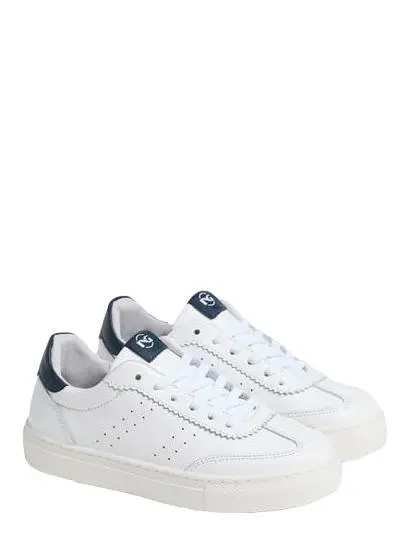 NEROGIARDINI Retro Low Top Sneaker - White