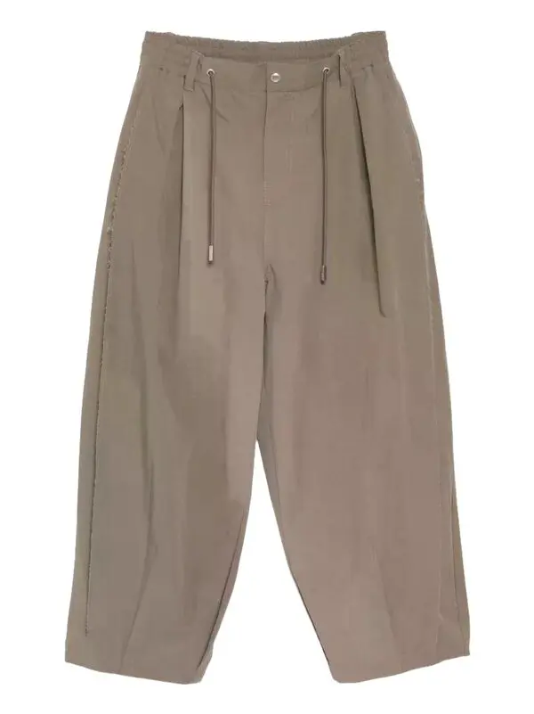 SONGZIO Cocoon Tapered Trousers - Neutrals