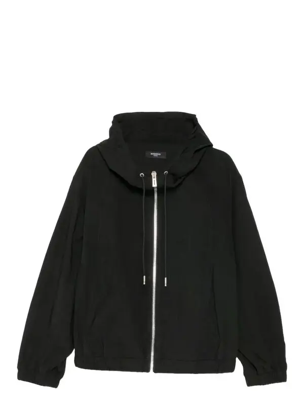 SONGZIO Cocoon Hooded Jacket - Black