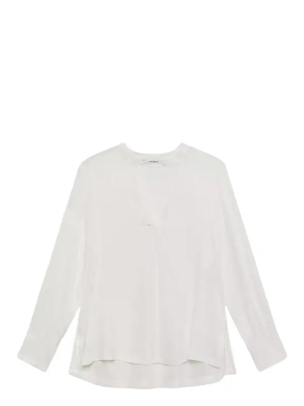 Malìparmi Fluid V-neck Shirt - White