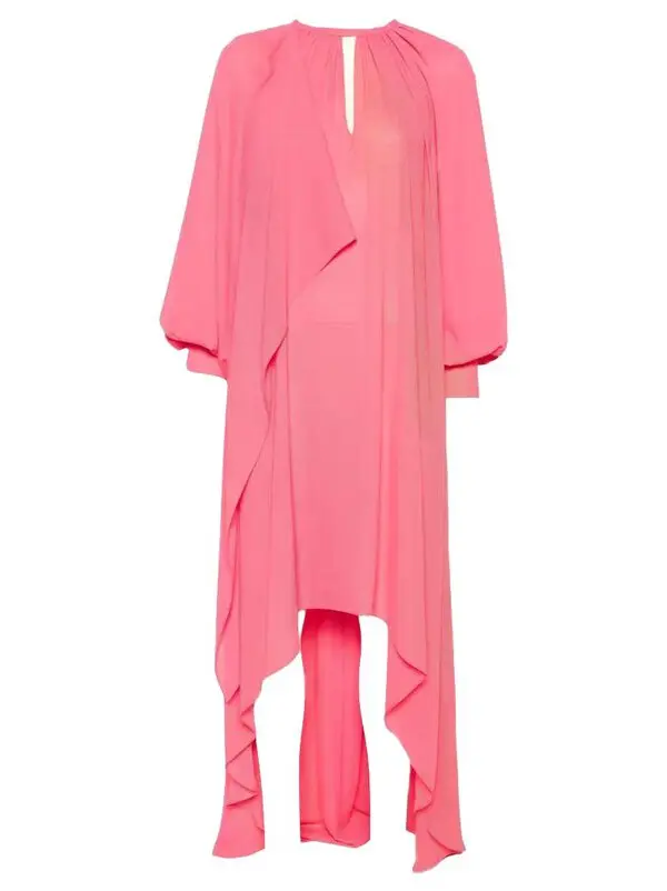 GIANLUCA CAPANNOLO Amina Draped Dress - Pink