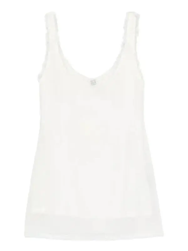 TOTEME Knit Tank Top - White