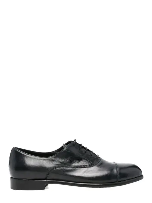 CALPIERRE Cap-toe Oxford Shoes - Blue