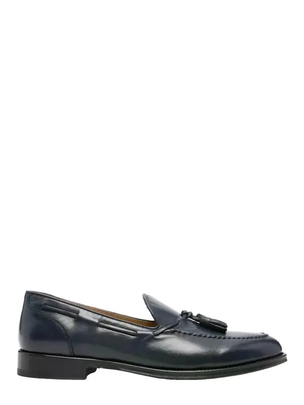 CALPIERRE Tassel-detailed Loafers - Blue