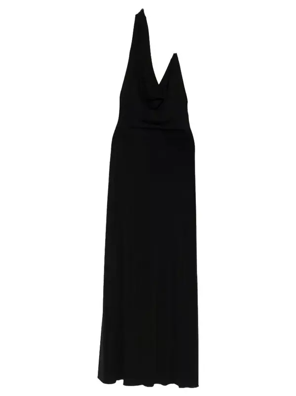 ANIYE BY Knot Norah Halterneck Maxi Dress - Black