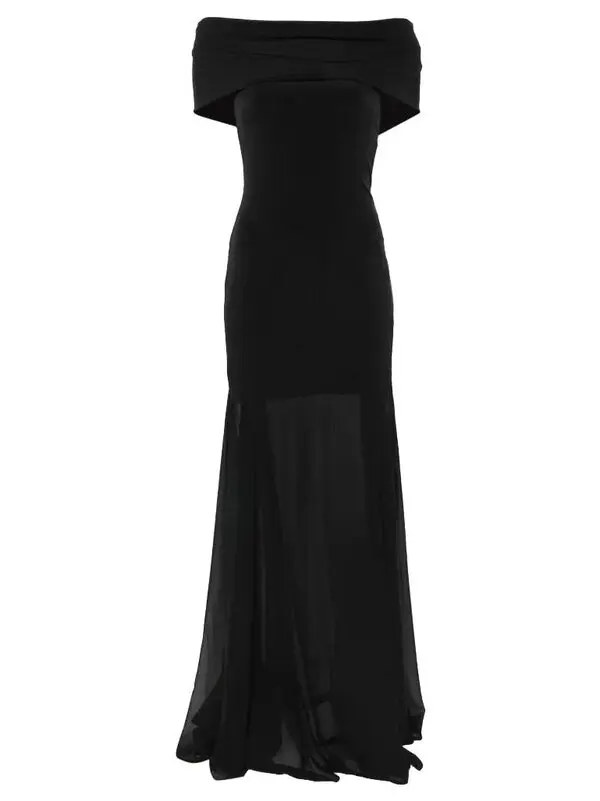 ANIYE BY Dreams Norah Off-the-shoulder Maxi Dress - Black