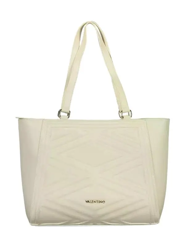 MARIO VALENTINO Geometric-pattern Tote Bag - Neutrals