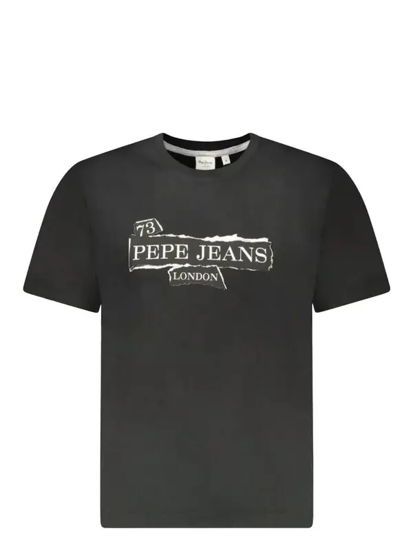 Pepe Jeans Logo-print T-shirt - Black