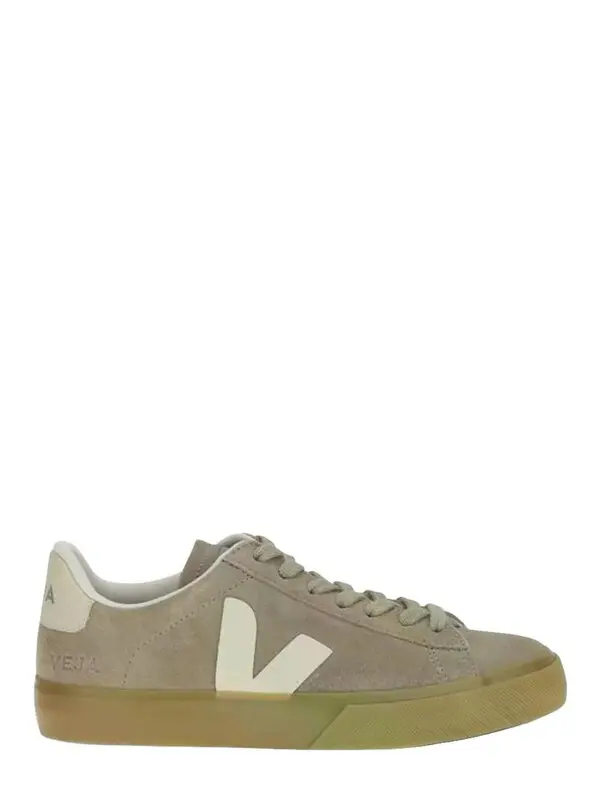 VEJA Logo-patch Suede Sneakers - Neutrals