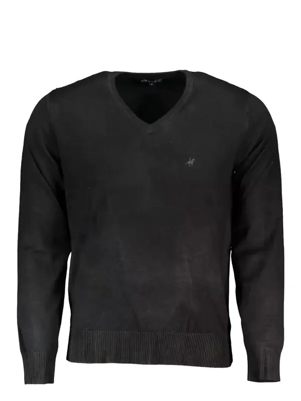 U.S. Grand V-neck Sweater - Black