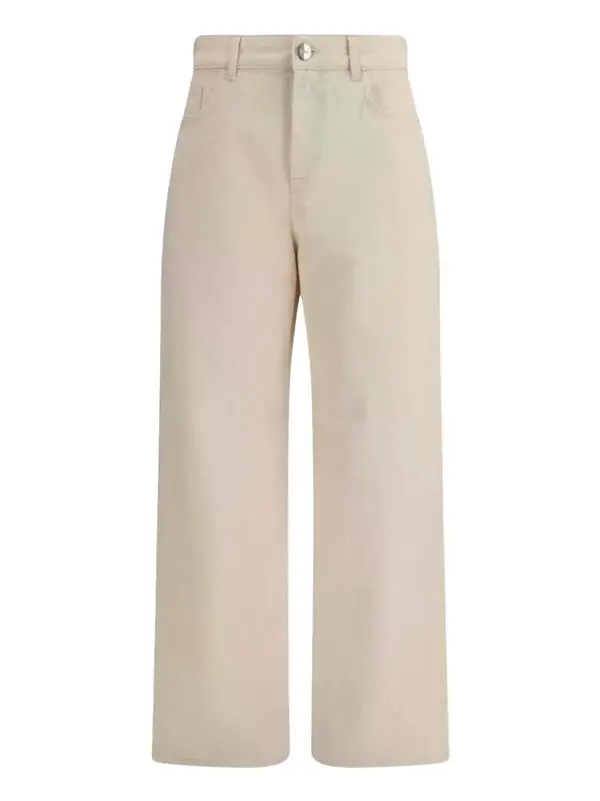RÓHE Wide-leg Denim Jeans - Neutrals