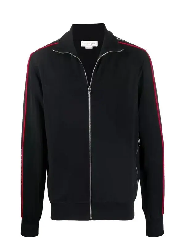 Alexander McQueen Zip-up Sweatshirt - Black