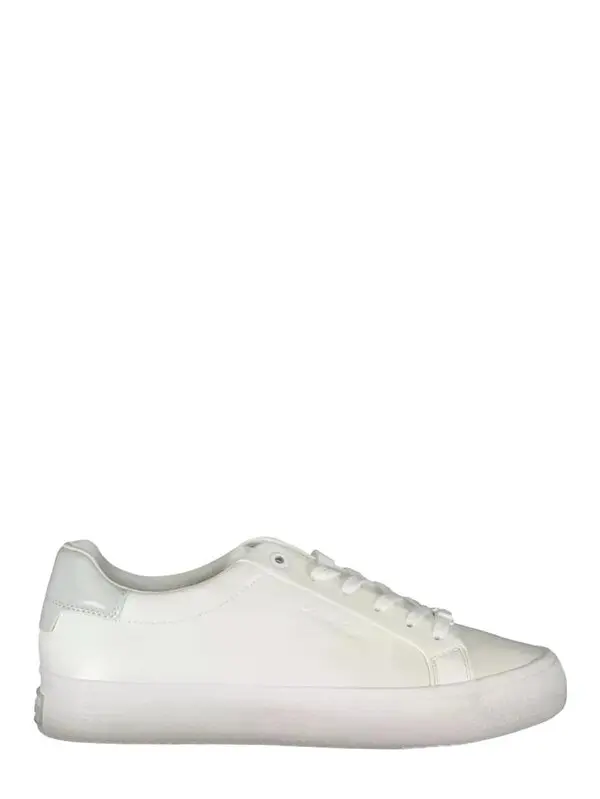 Calvin Klein Lace-up Fastening Sneakers - White