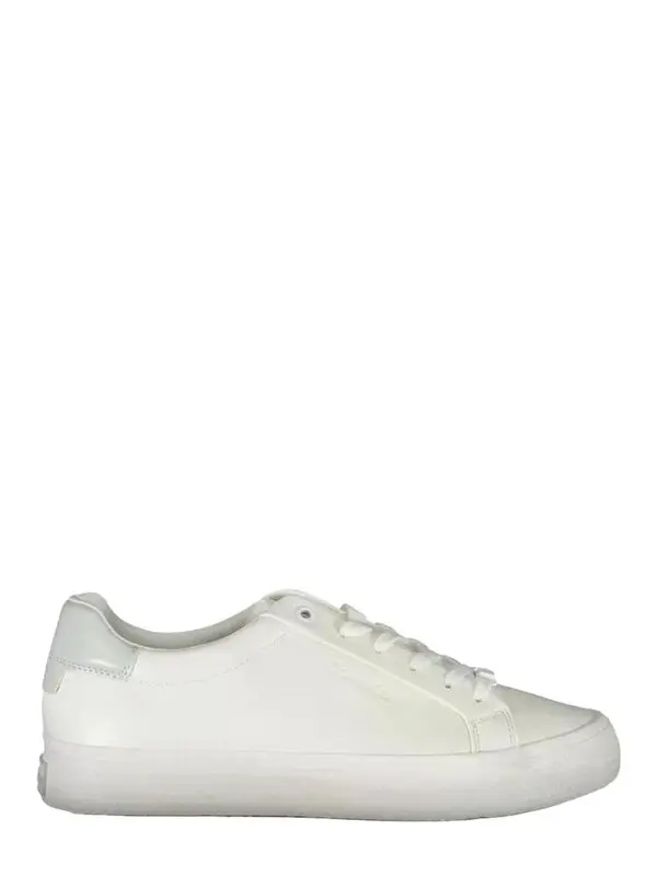 Calvin Klein Lace-up Fastening Sneakers - White